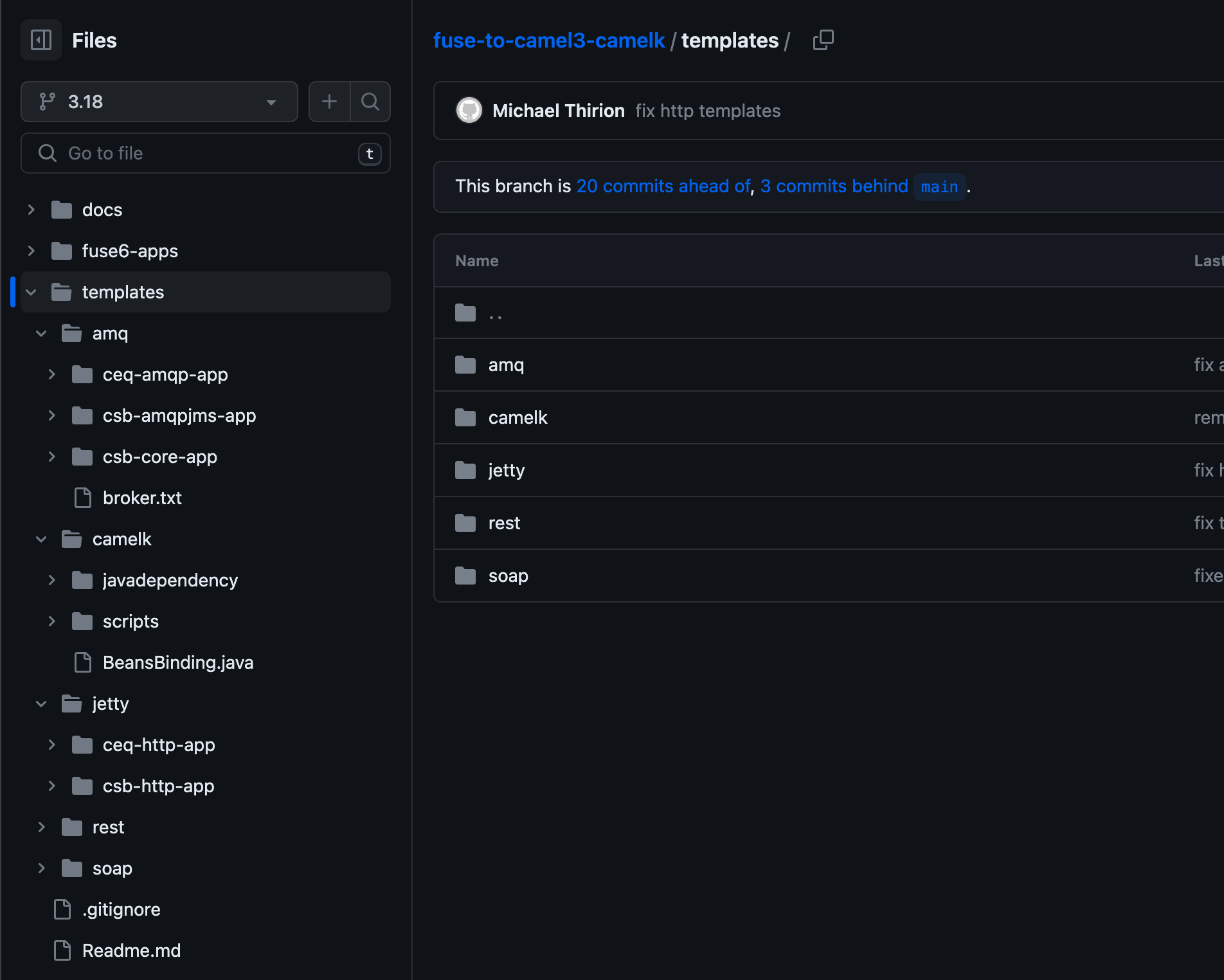 Solution Pattern: Migrating from Red Hat Fuse to Red build of Apache Camel :: Solution Patterns ...
